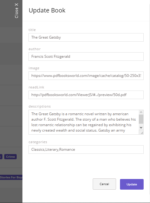 GitHub - akbulutserhat/onlib-admin-panel: Admin - Librarian page of ...