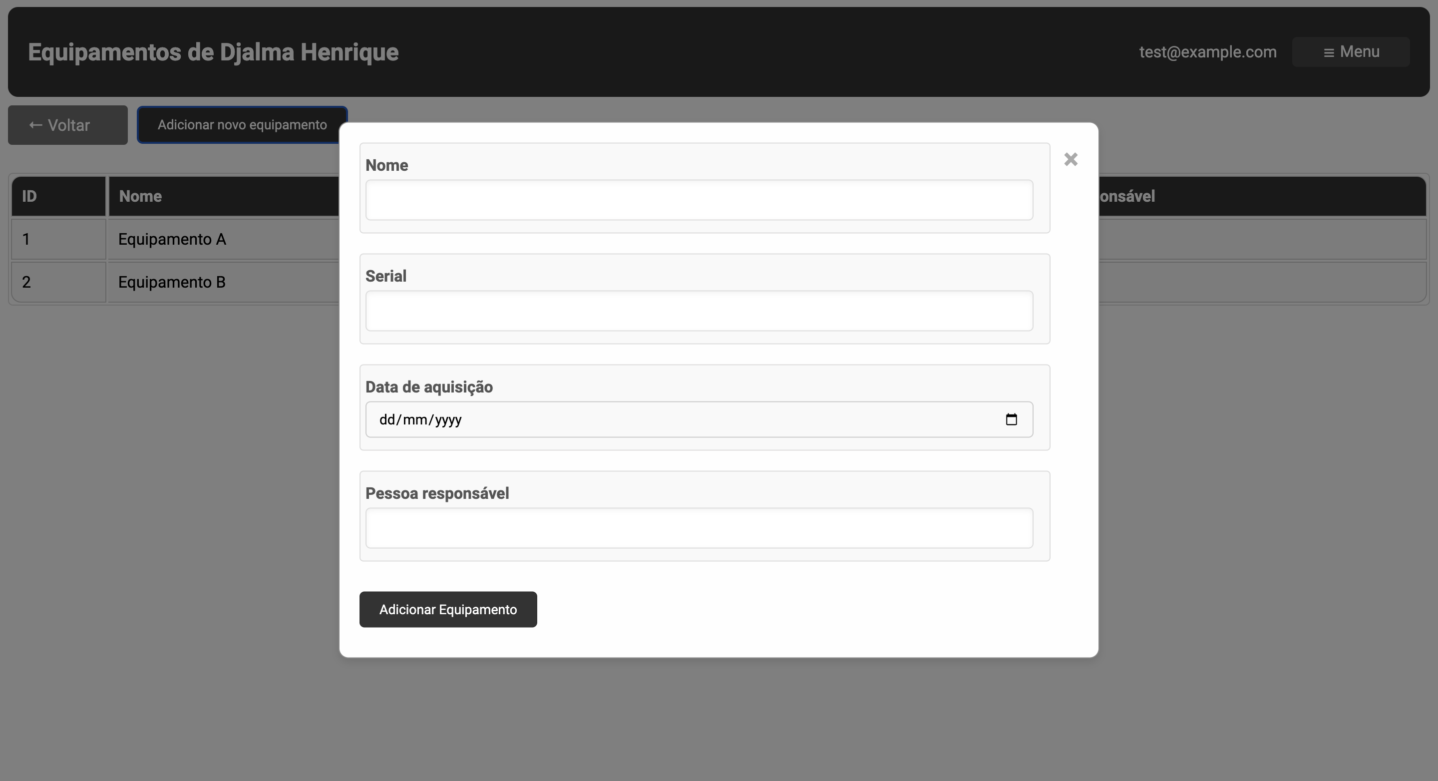GitHub - DjalmaHenry/companies-dashboard: Dashboard de gestão de empresas e equipamentos. Feito ...