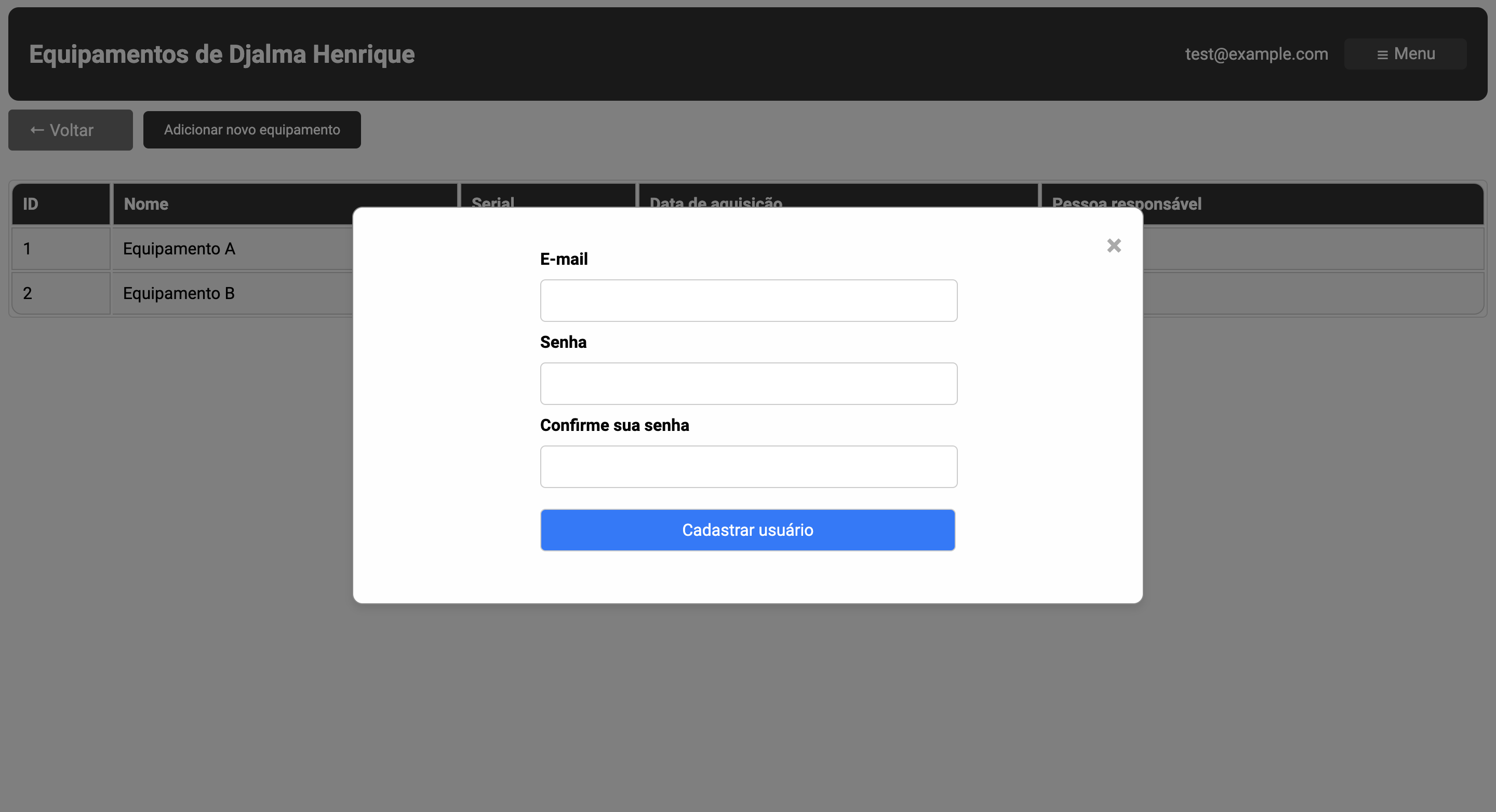 GitHub - DjalmaHenry/companies-dashboard: Dashboard de gestão de empresas e equipamentos. Feito ...