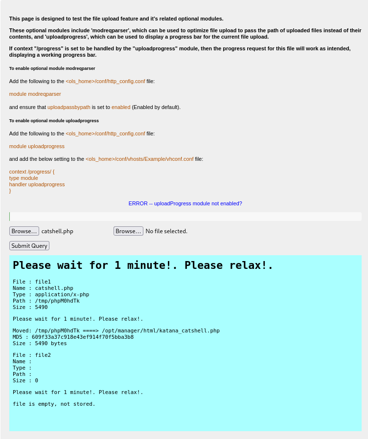 GitHub - Meowmycks/OSCPprep-Katana: Compromised a web server using default credentials and ...