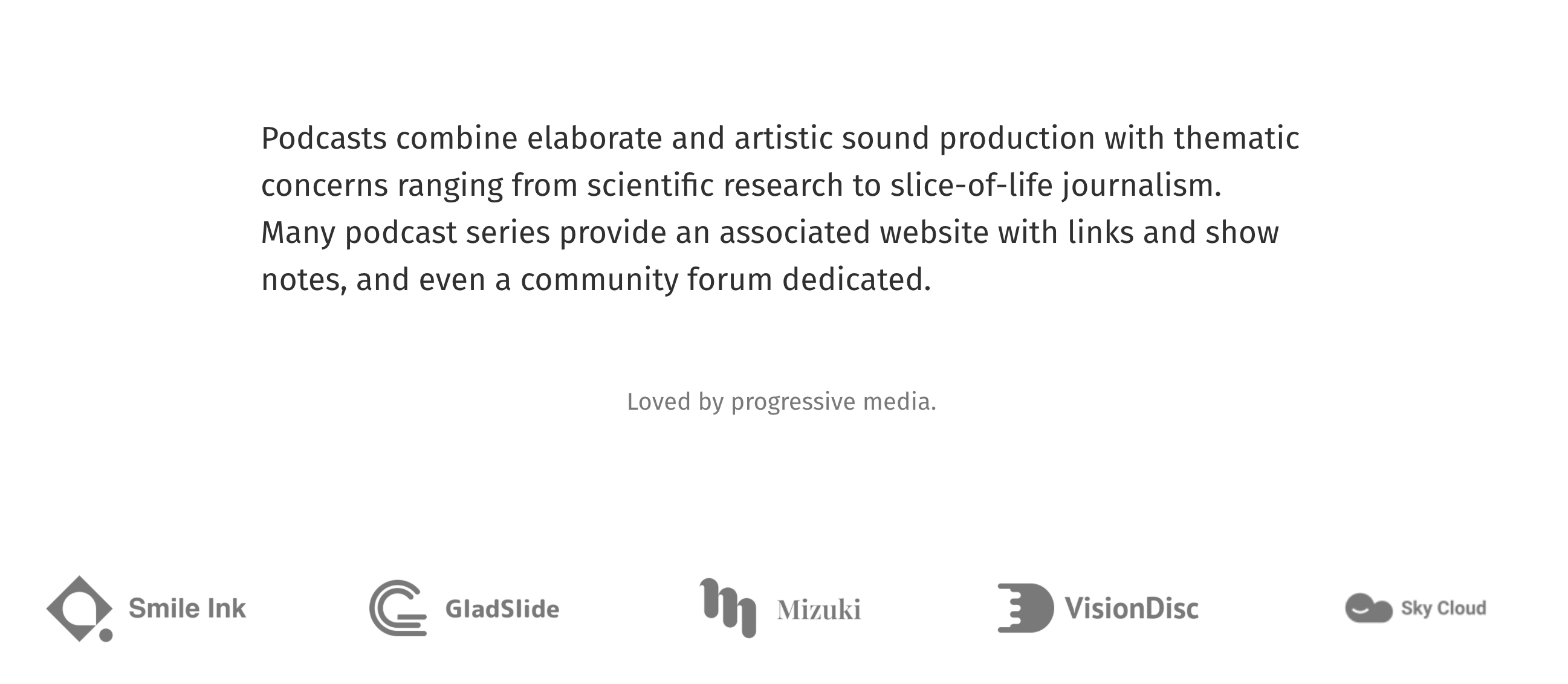 Podcast Quote and Logos · Issue #130 · Automattic/blockpatterns · GitHub