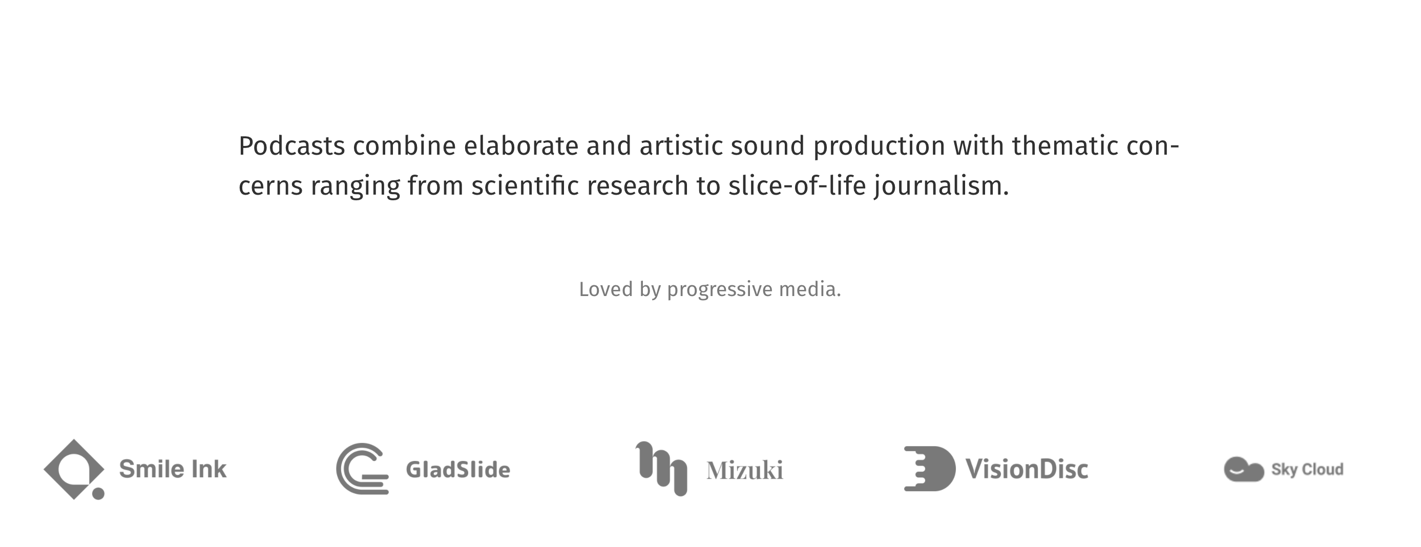 Podcast Quote and Logos · Issue #130 · Automattic/blockpatterns · GitHub