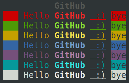 GitHub - denso666/Cpp-terminal-colors