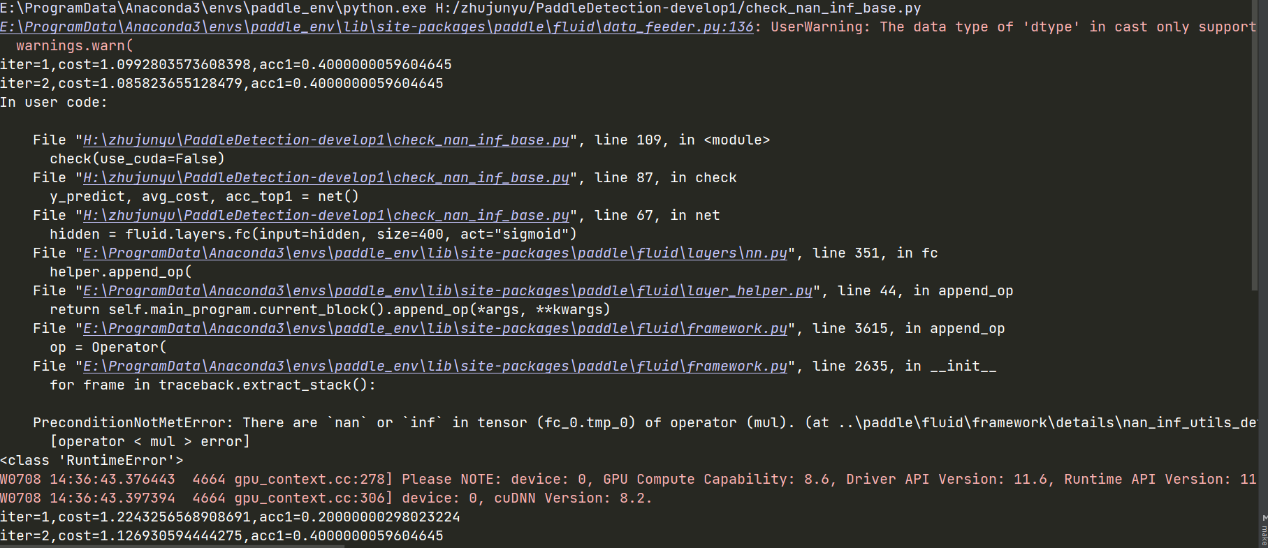 ppyoloe训练报错ValueError: Target *** is out of upper/lower bound. · Issue #6380 · PaddlePaddle ...