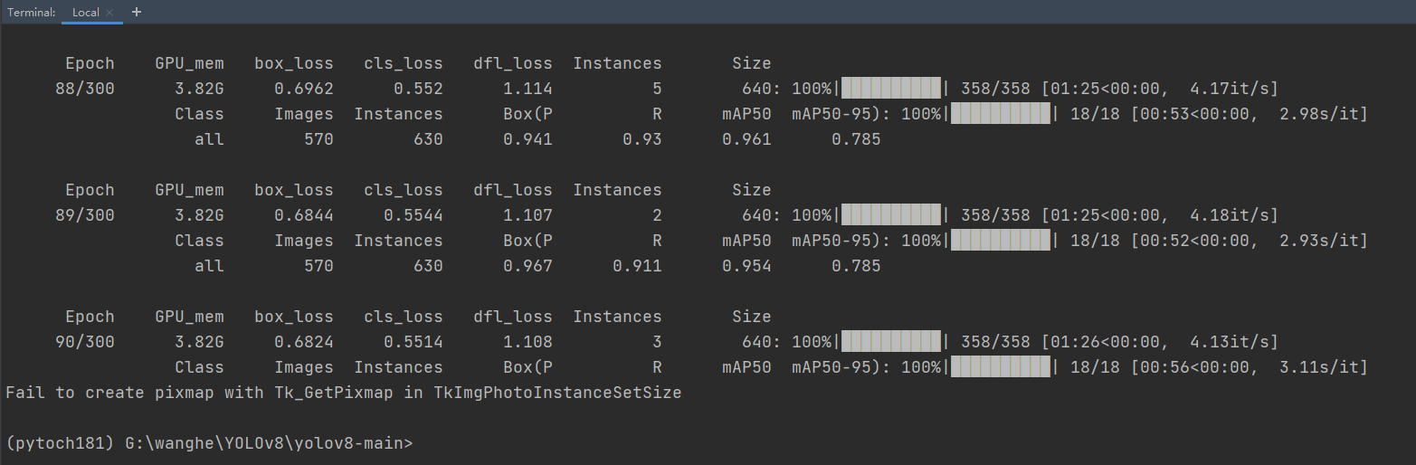 Fail to create pixmap with Tk_GetPixmap in TkImgPhotoInstanceSetSize · Issue #321 · ultralytics ...