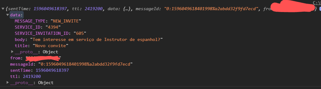 Messagingsetbackgroundmessagehandler Is Triggered Even When Notification Is Not Data Only