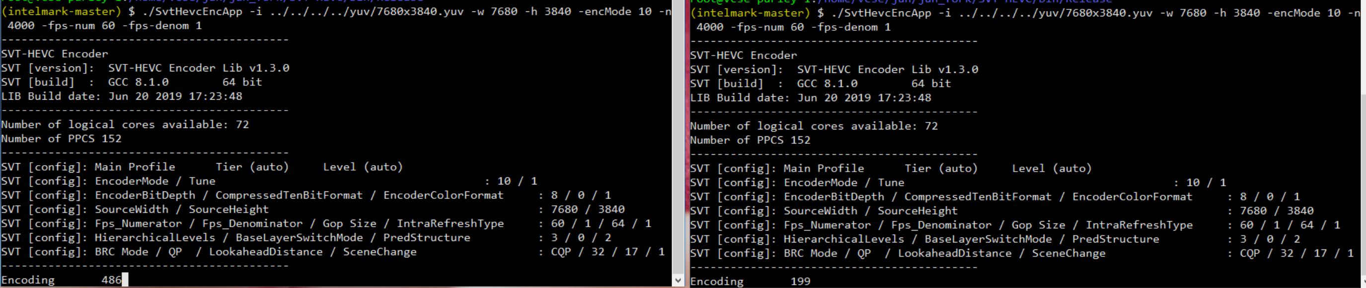 Svt Hevc Encode Failed By Multi Tasks · Issue 221 · Openvisualcloudsvt Hevc · Github 