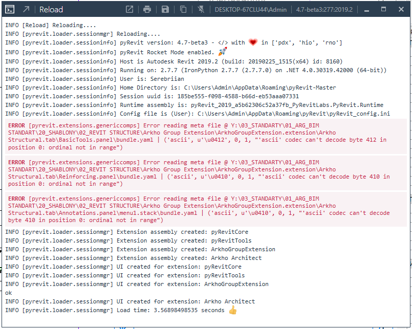 UTF8 Bundles(yaml file) · Issue #698 · pyrevitlabs/pyRevit · GitHub