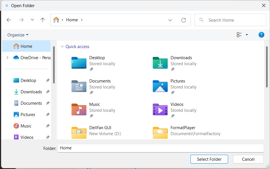 Windows 11 `toga.window.select_folder_dialog` ignores `multiselect=True` · Issue #1806 · beeware ...