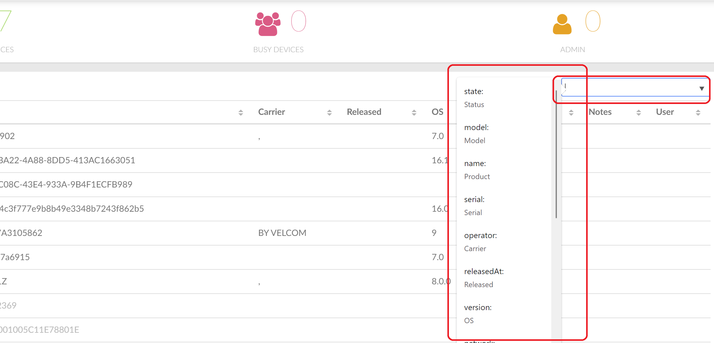 everytime we do stop using search field is activated · Issue #643 · zebrunner/stf · GitHub