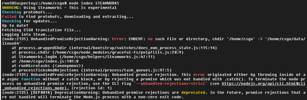 Steamworks · Issue #150 · BeepIsla/CSGO-Overwatch-Bot · GitHub