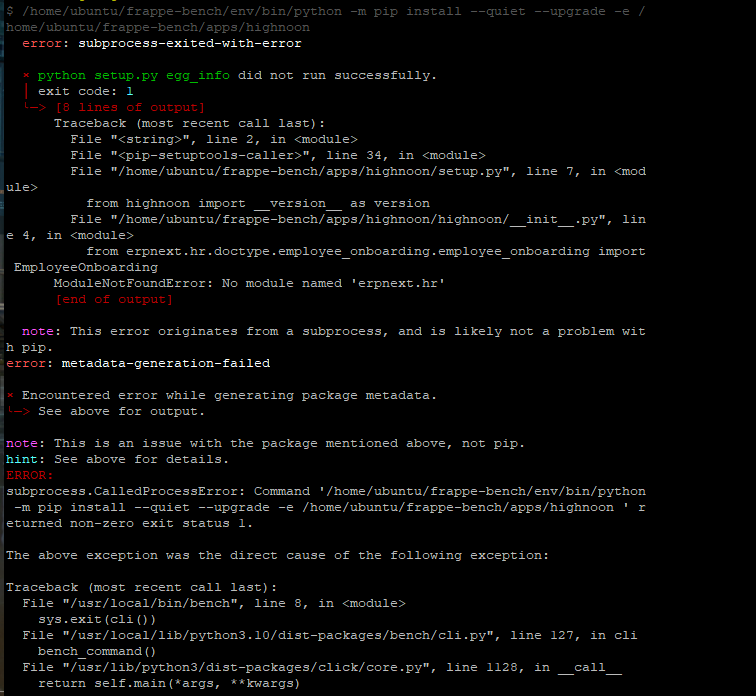 V13 to V14 Upgrade Getting Following Error For erpnext.hr · Issue #445 · frappe/hrms · GitHub