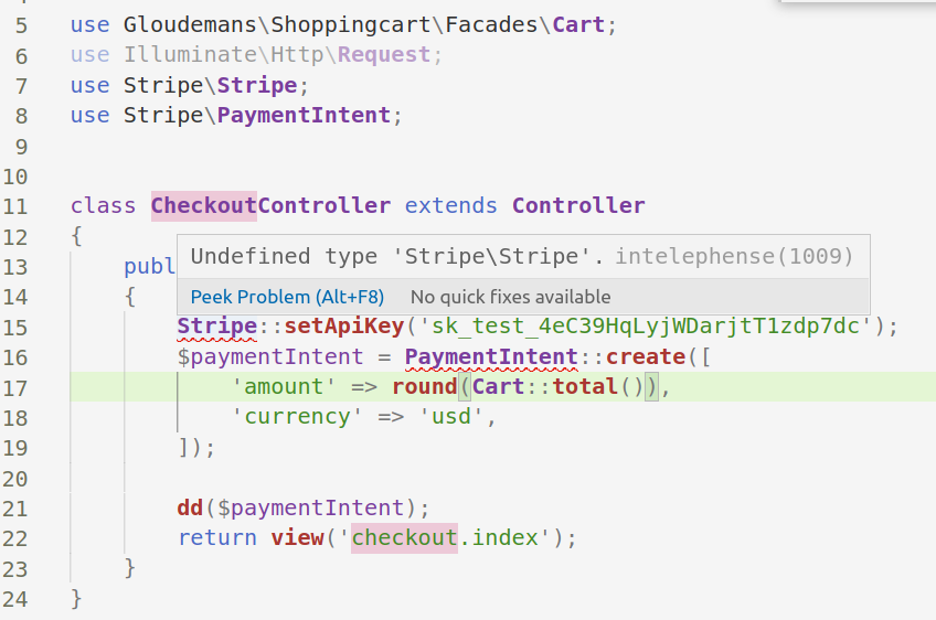 Undefined type for newly installed package Stripe · Issue #1391 ...