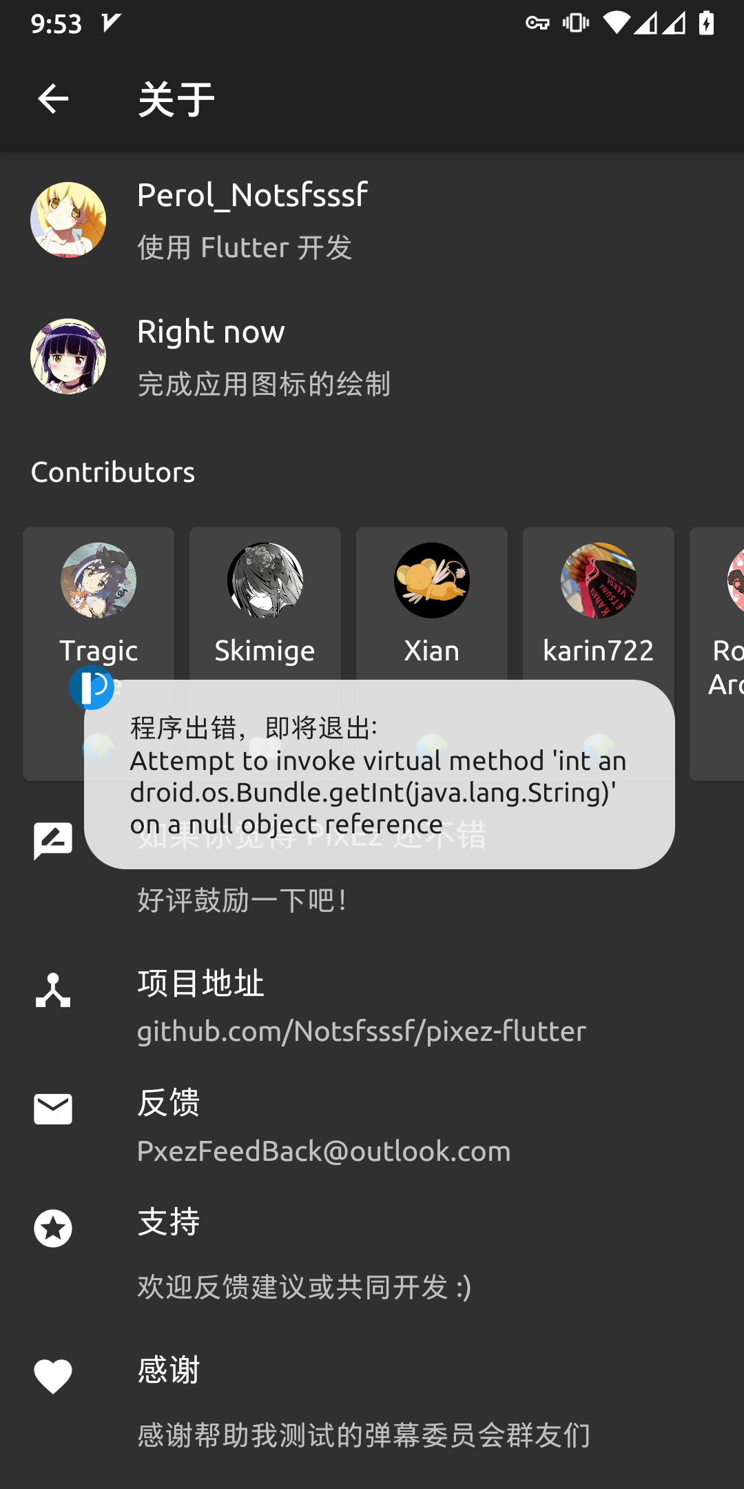 闪退bug反馈 · Issue #118 · Notsfsssf/pixez-flutter · GitHub