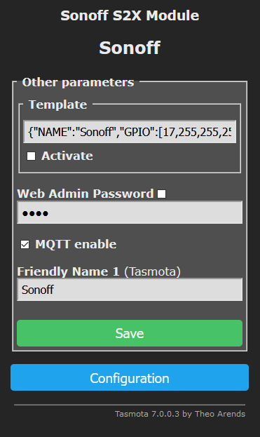 No Emulation Option · Issue 6959 · Arendsttasmota · Github