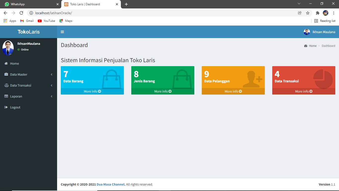 GitHub - ikhsanmaulana15/UAS_BasisDataOracle