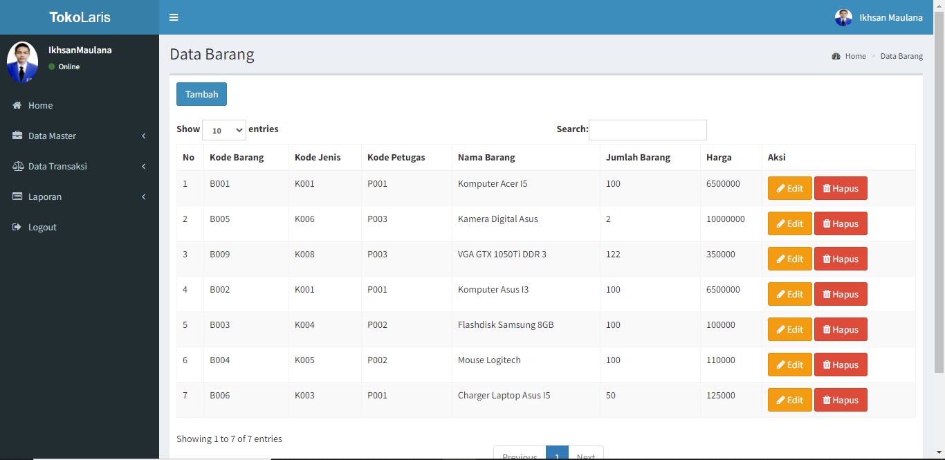 GitHub - ikhsanmaulana15/UAS_BasisDataOracle