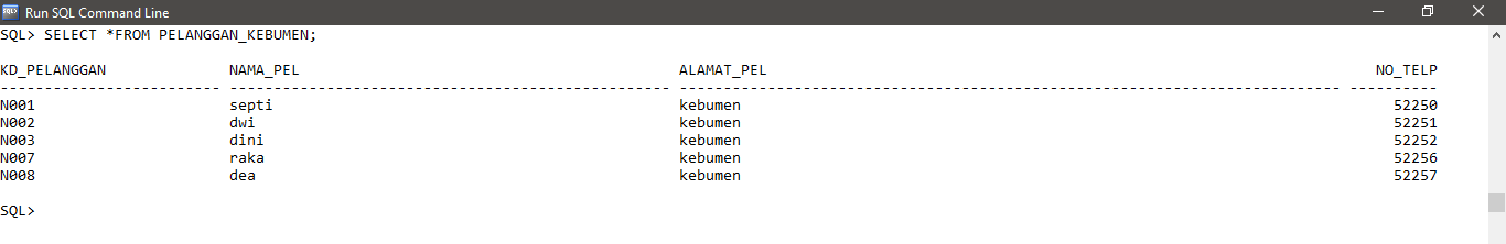 GitHub - ikhsanmaulana15/UAS_BasisDataOracle