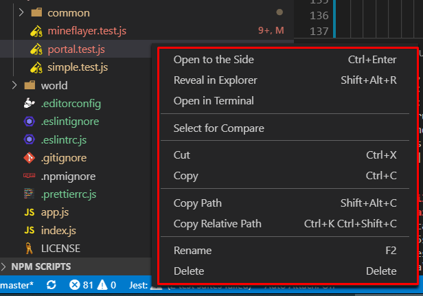 "Run jest" file context menu item · Issue #509 · jest-community/vscode ...