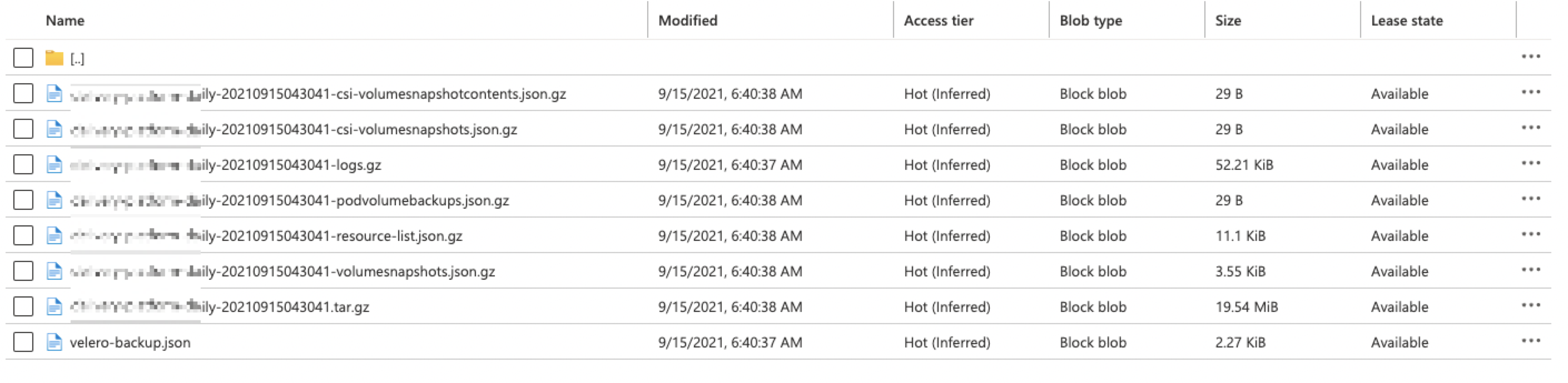 Velero backup failes without any obvious reason · Issue #4158 · vmware-tanzu/velero · GitHub