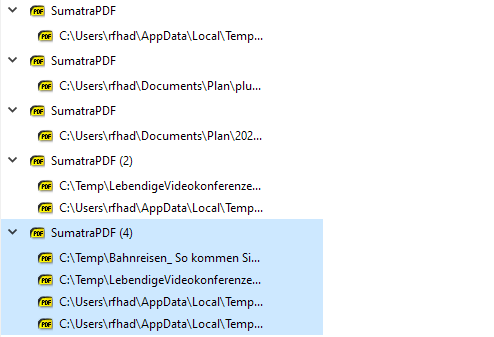 Open Files are reopened · Issue #2477 · sumatrapdfreader/sumatrapdf · GitHub