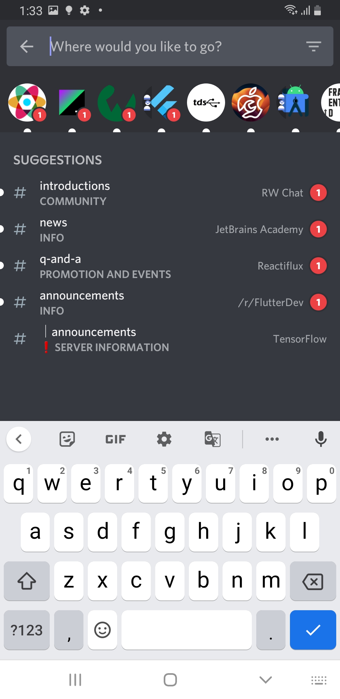 [UI TASK] Search Bottom Sheet · Issue #26 · oianmol/DiscordJetpackCompose · GitHub