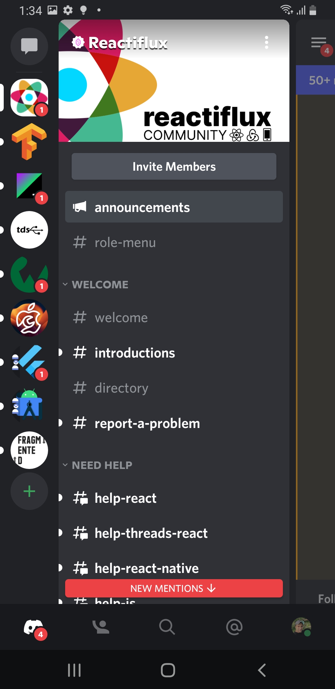 [UI TASK] Chats inside a Server Drawer - Type 2 · Issue #29 · oianmol/DiscordJetpackCompose · GitHub