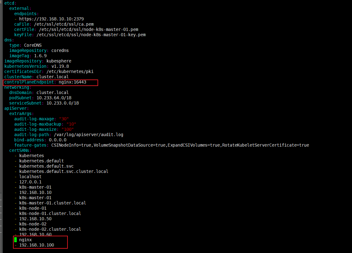 Add master to the cluster using KubeKey · Issue #668 · kubesphere ...