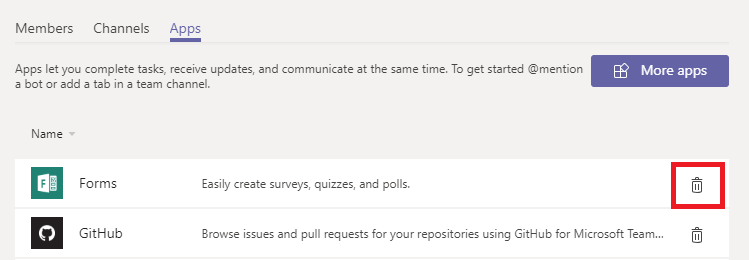 Removing a bot from a team · Issue #528 · MicrosoftDocs/msteams-docs · GitHub