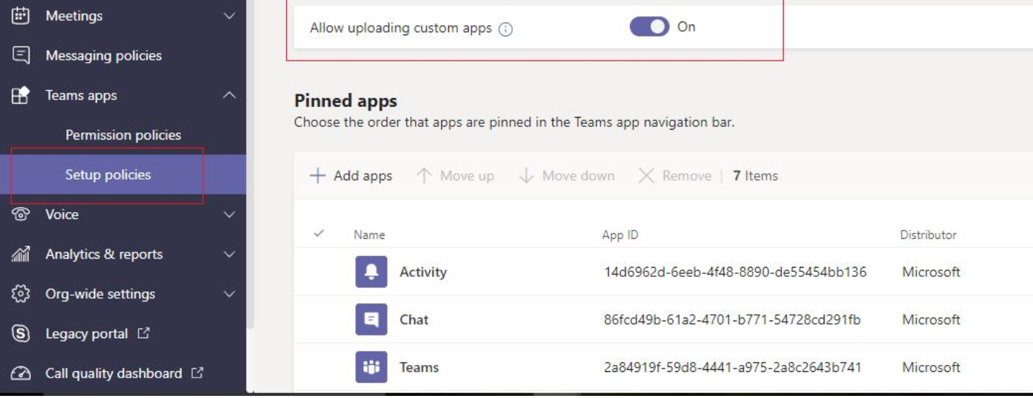 Upload a custom app is not an option for me · Issue #1064 · MicrosoftDocs/msteams-docs · GitHub