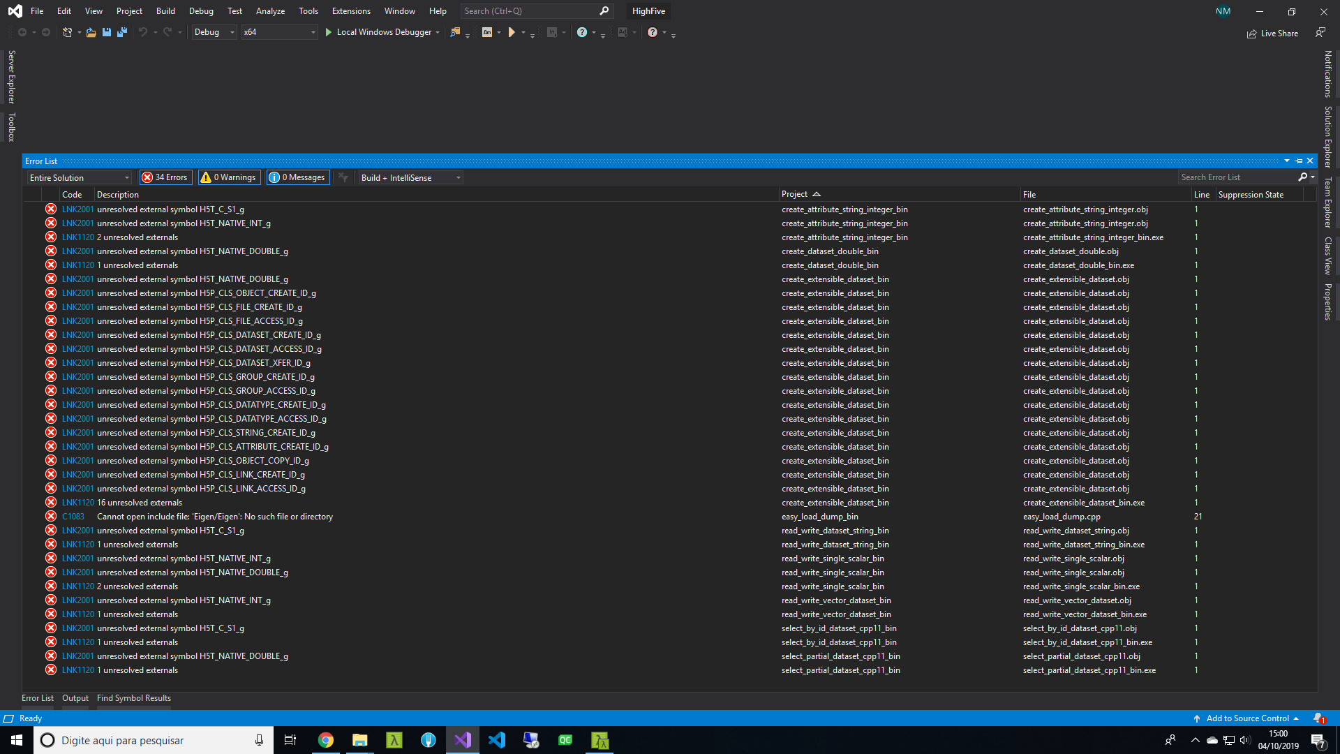 Highfive Linker Errors · Issue 207 · Bluebrainhighfive · Github 