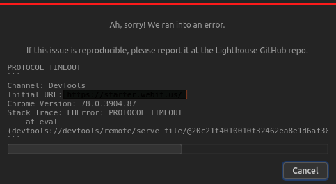 Running Lighthouse panel on an extension does not work · Issue #9926 · GoogleChrome/lighthouse ...