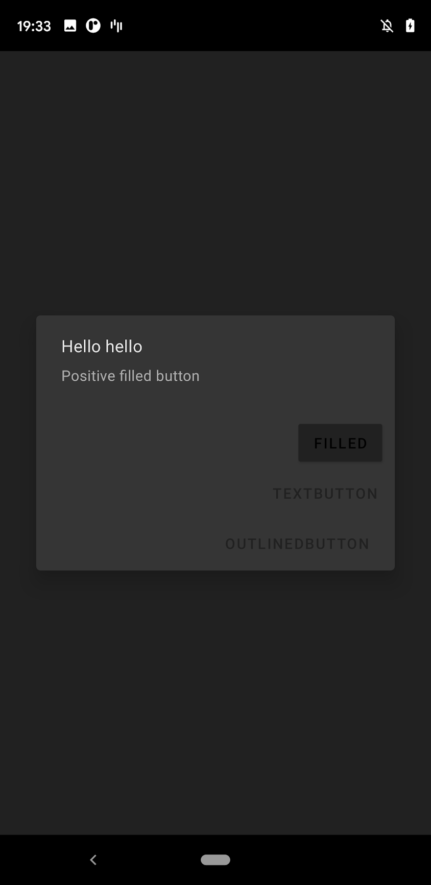 [MaterialAlertDialog] Button theming broken on 1.2.0-alpha06 for Bridge theme · Issue #1234 ...
