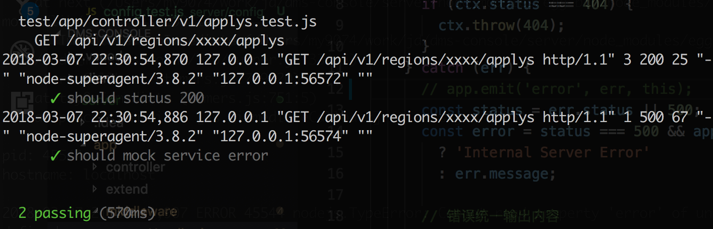 关于单元测试的问题 · Issue #2181 · eggjs/egg · GitHub