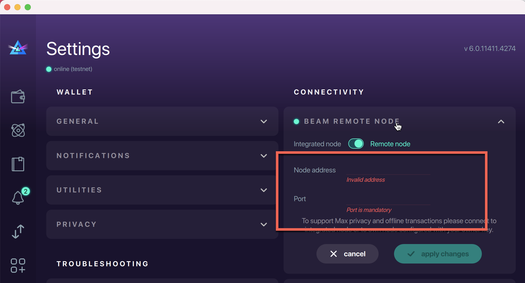 Allow wallet to recieve the best peers from the node · Issue #1570 · BeamMW/beam · GitHub