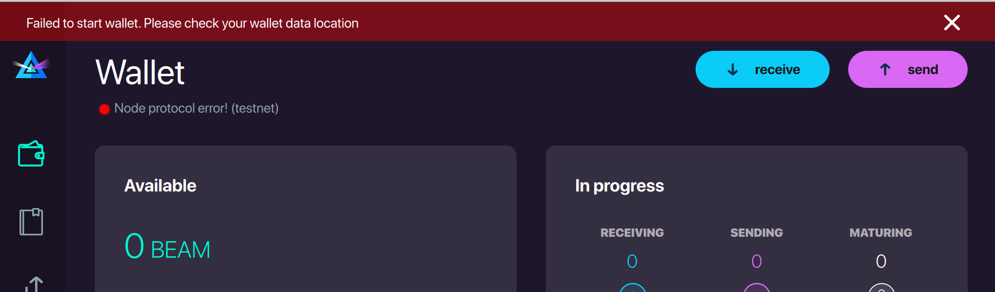 Crash mobile wallet on IOS. · Issue #682 · BeamMW/beam · GitHub