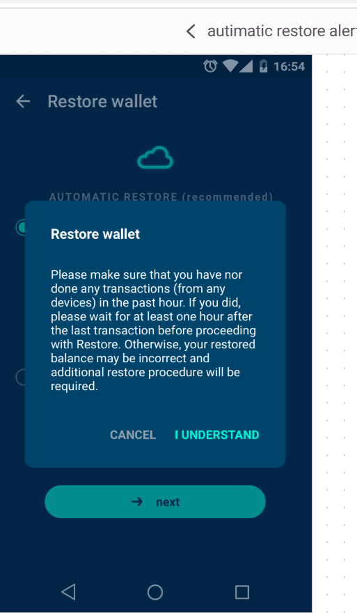 Restore wallet · Issue #264 · BeamMW/android-wallet · GitHub