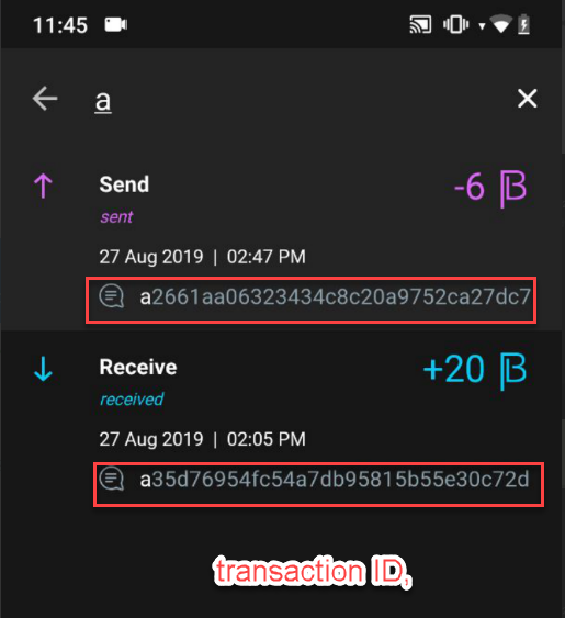 Transaction search · Issue #233 · BeamMW/android-wallet · GitHub
