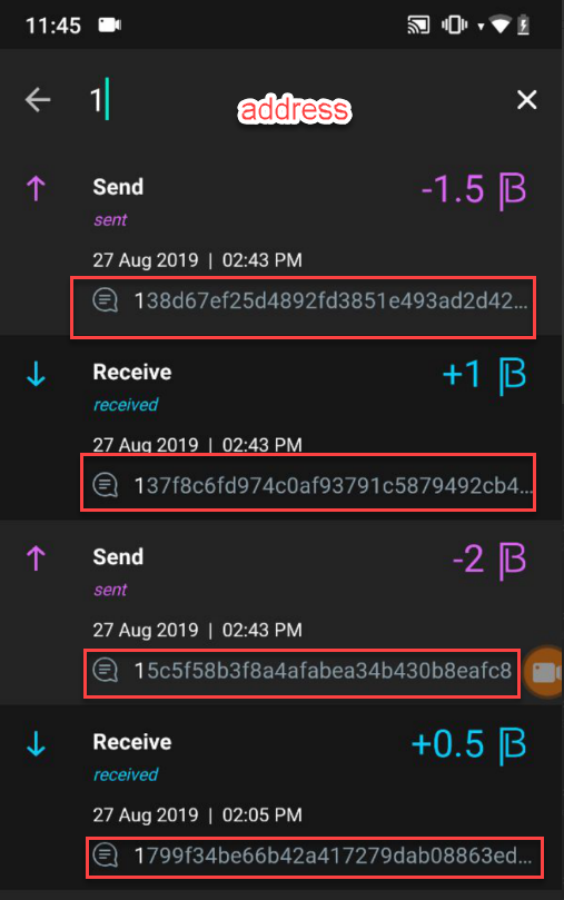 Transaction search · Issue #233 · BeamMW/android-wallet · GitHub