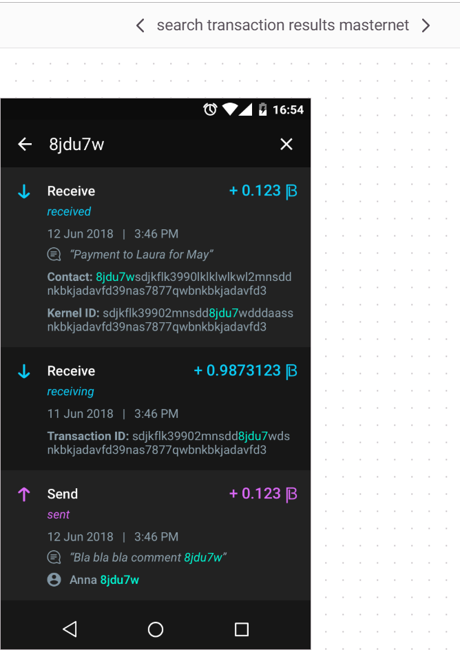 Transaction search · Issue #233 · BeamMW/android-wallet · GitHub