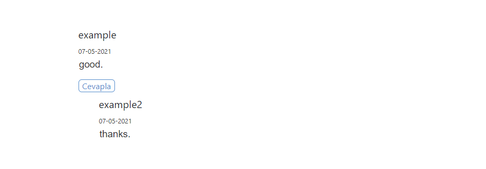 Github Yarenulusoy Comment System