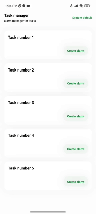 GitHub - javacl/task-manager: Sample set alarm for tasks ( Alarm Manager + Worker + Retrofit ...