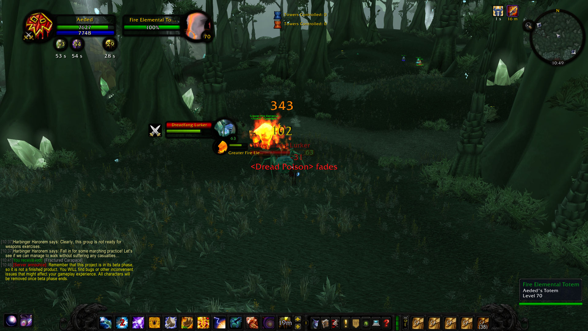 [Spell] [Shaman] Fire/Earth elemental totem · Issue #3602 · Atlantiss/NetherwingBugtracker · GitHub