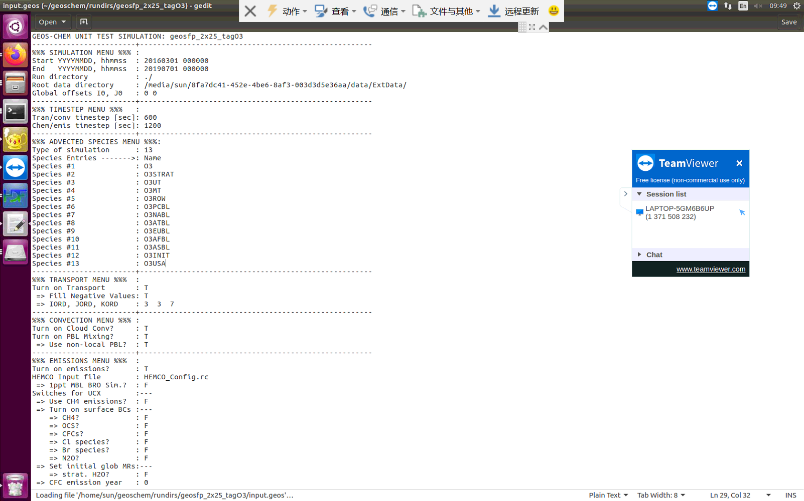 [BUG/ISSUE] Cannot use all tagged O3 tracers · Issue #187 · geoschem/geos-chem · GitHub