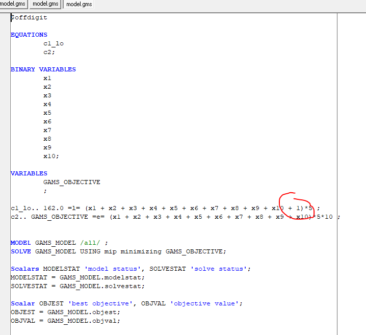 Bug In Passing Boolean Parameters To Gams · Issue 1019 · Pyomopyomo