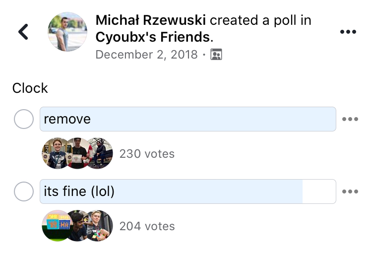 Reasons to remove or keep clock as an event · Issue #848 · thewca/wca ...
