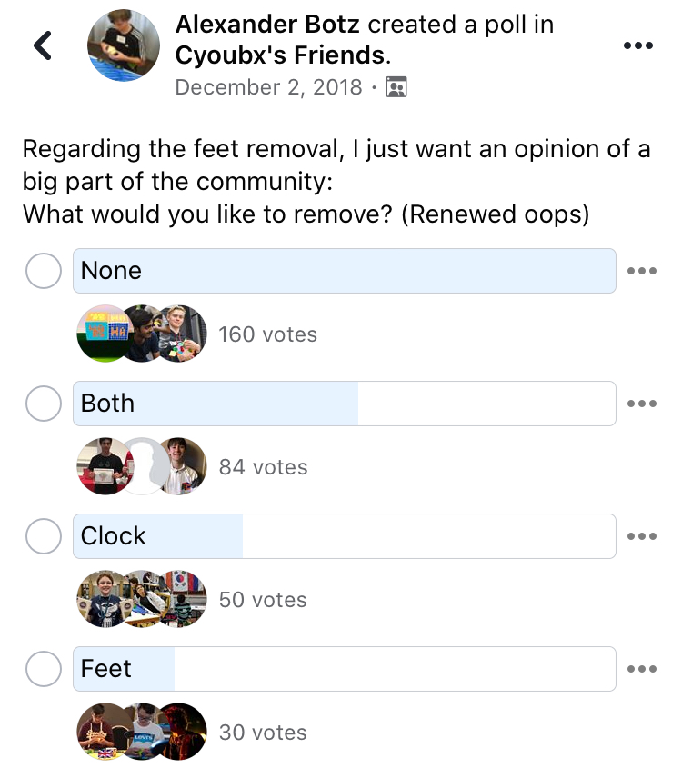 Reasons to remove or keep clock as an event · Issue #848 · thewca/wca ...