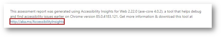 Reports In Web And Android Tools Have Links That Can T Be Distinguished From Surrounding Text