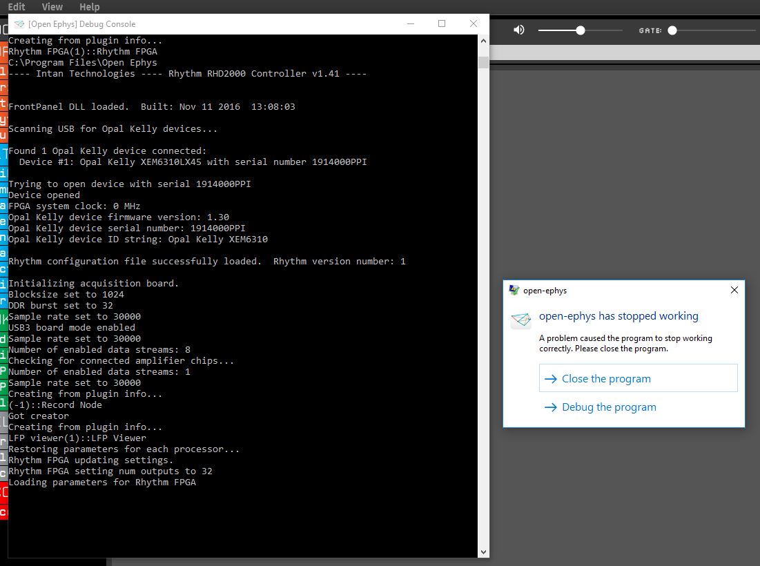 GUI crashes when loading settings with Rhythm FPGA plugin · Issue #413 · open-ephys/plugin-GUI ...