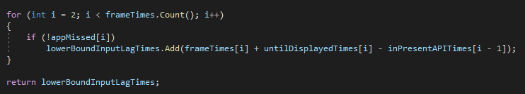 [Q] Input lag approximation based on Present data · Issue #106 · GameTechDev/PresentMon · GitHub